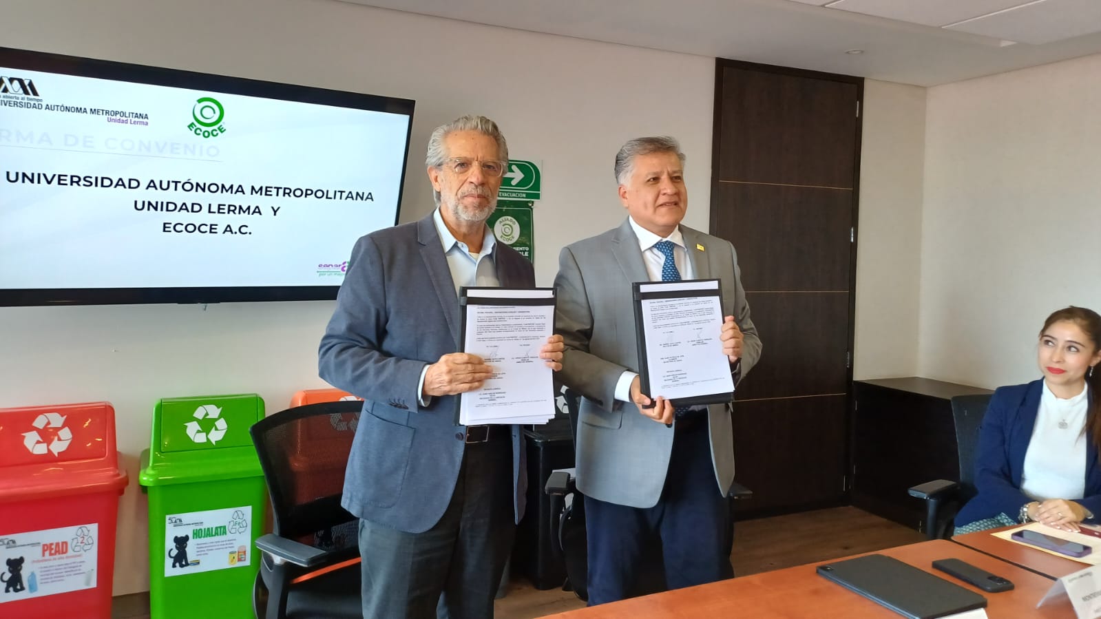 ECOCE y UAM Lerma firman convenio en economía circular - Greentology